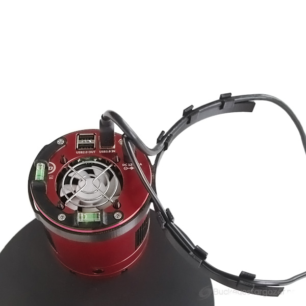 BuckeyeStargazer Cable Router for Front Mounted Cameras on Celestron ...